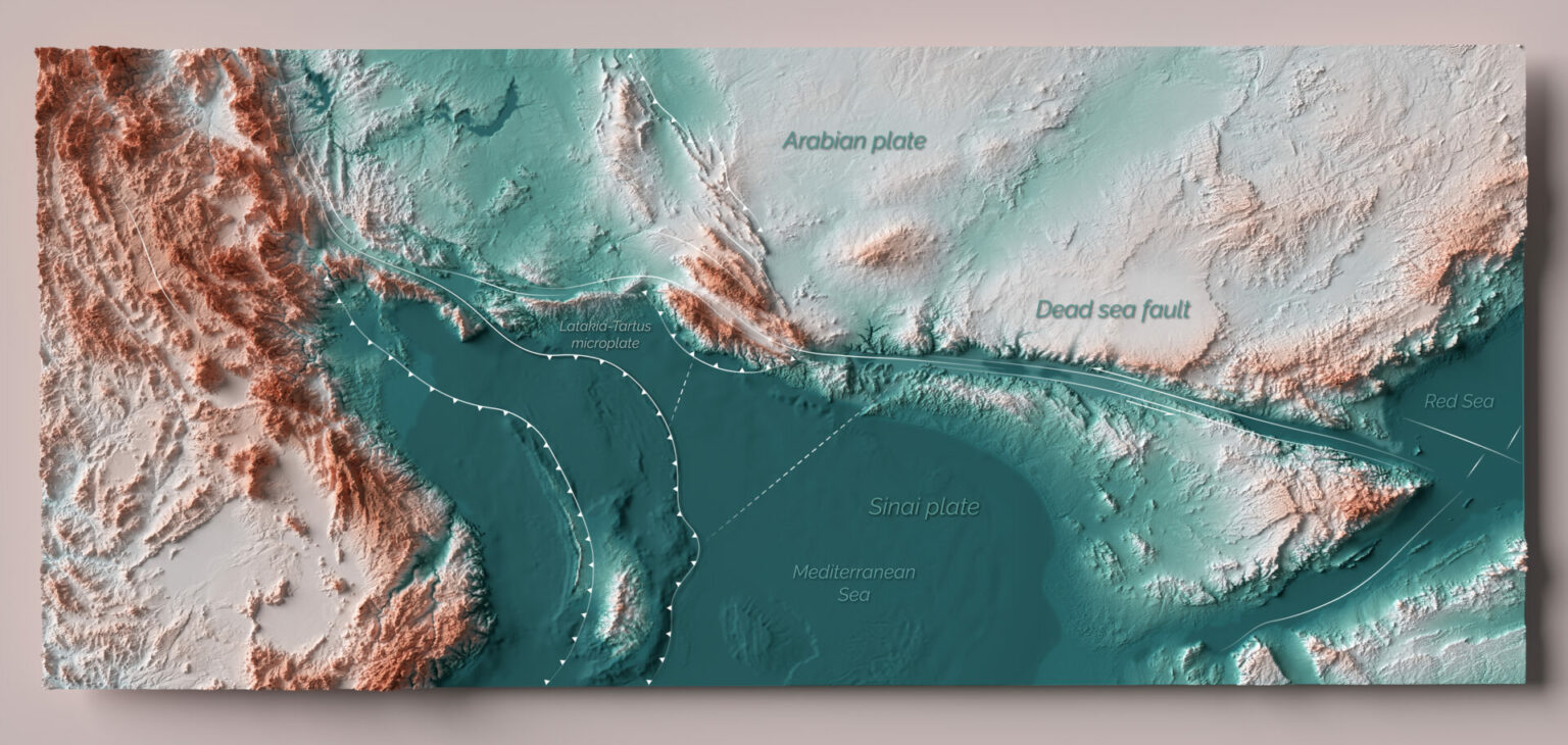 Fewer major earthquakes for the northern Dead Sea Fault - KAUST Discovery