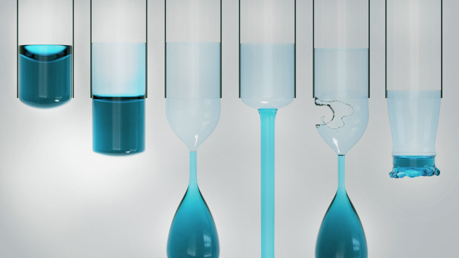 Falling water forms beautiful fluted films - KAUST Discovery