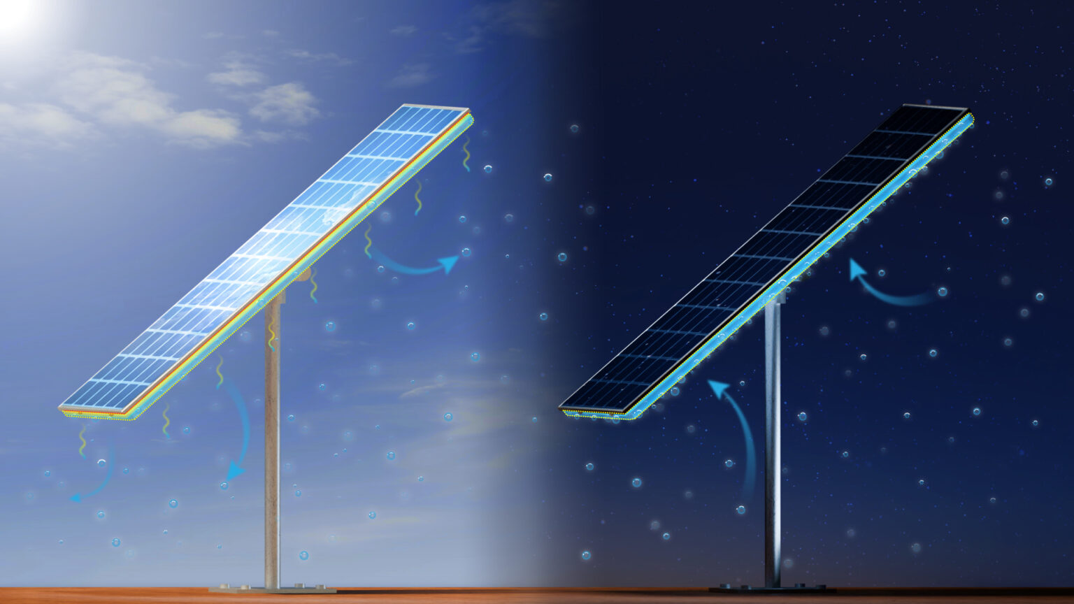 Hydrogels keep solar panels cool, efficient, and durable - KAUST Discovery