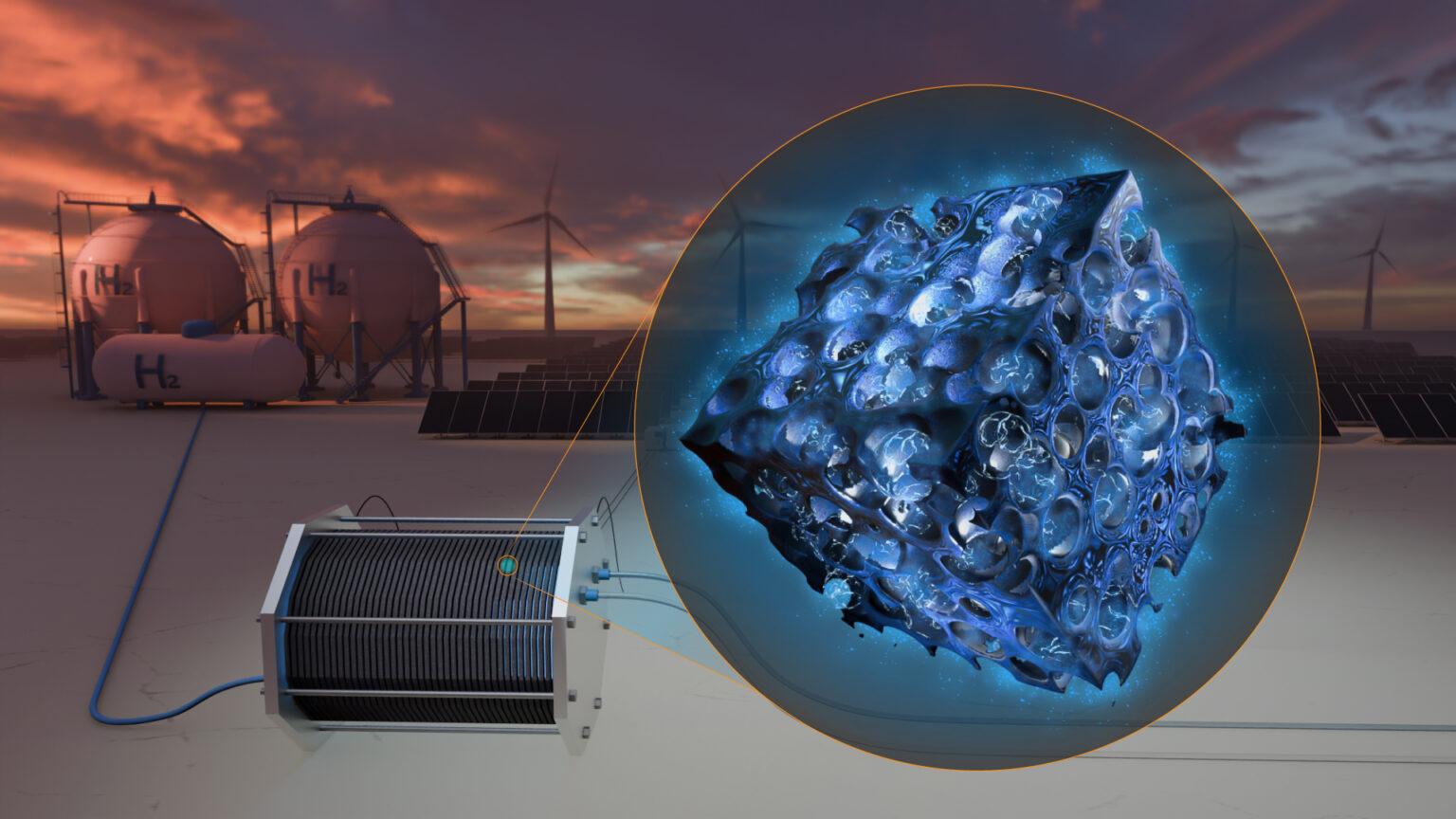 Green hydrogen from fluctuating power sources - KAUST Discovery